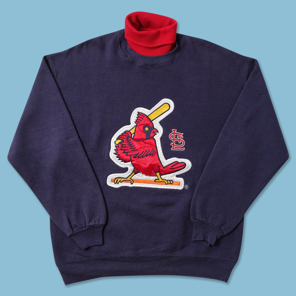 Vintage St. Louis Cardinals Turtleneck Sweater Large | Double Double ...