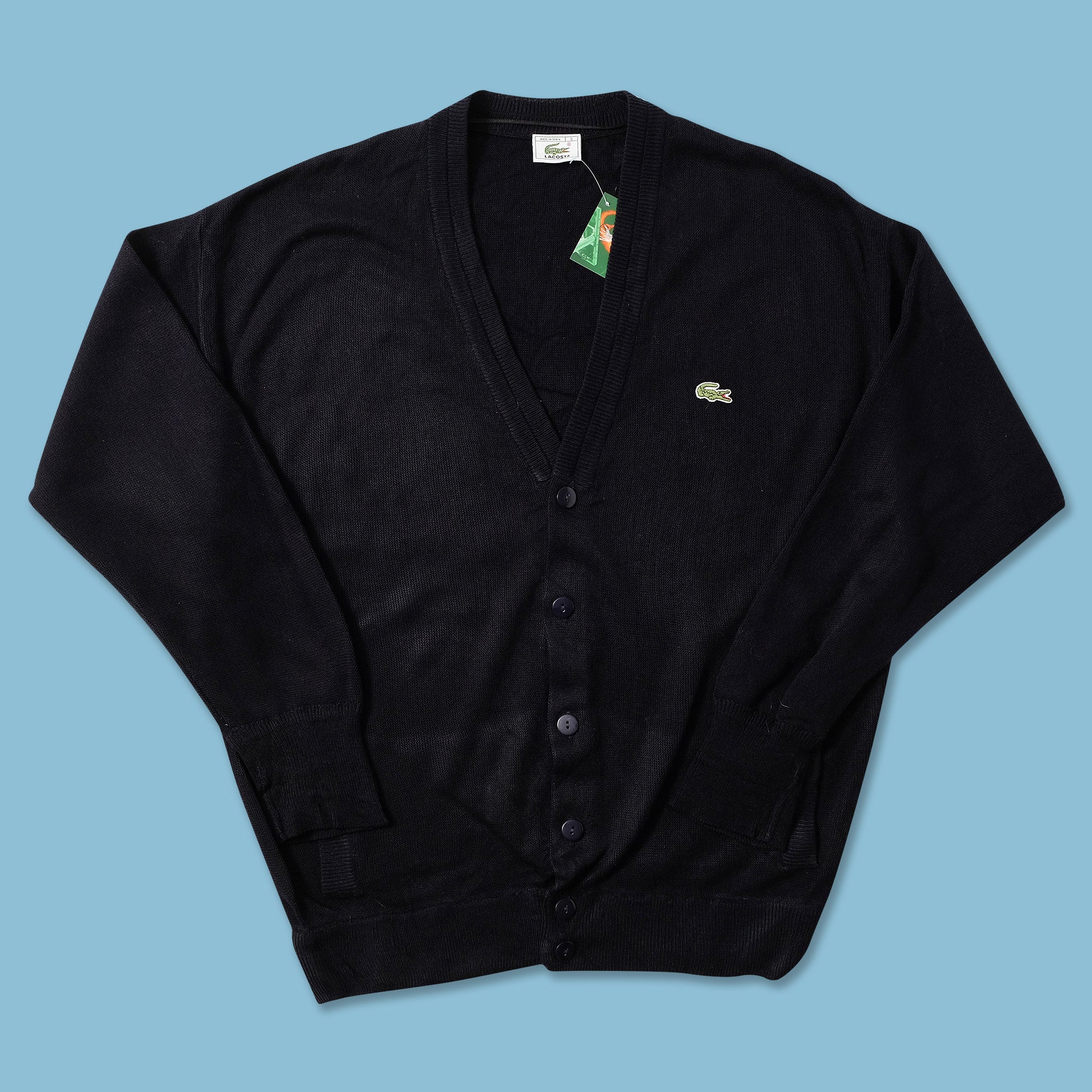 Vintage Lacoste Knit Cardigan Large | Double Double Vintage