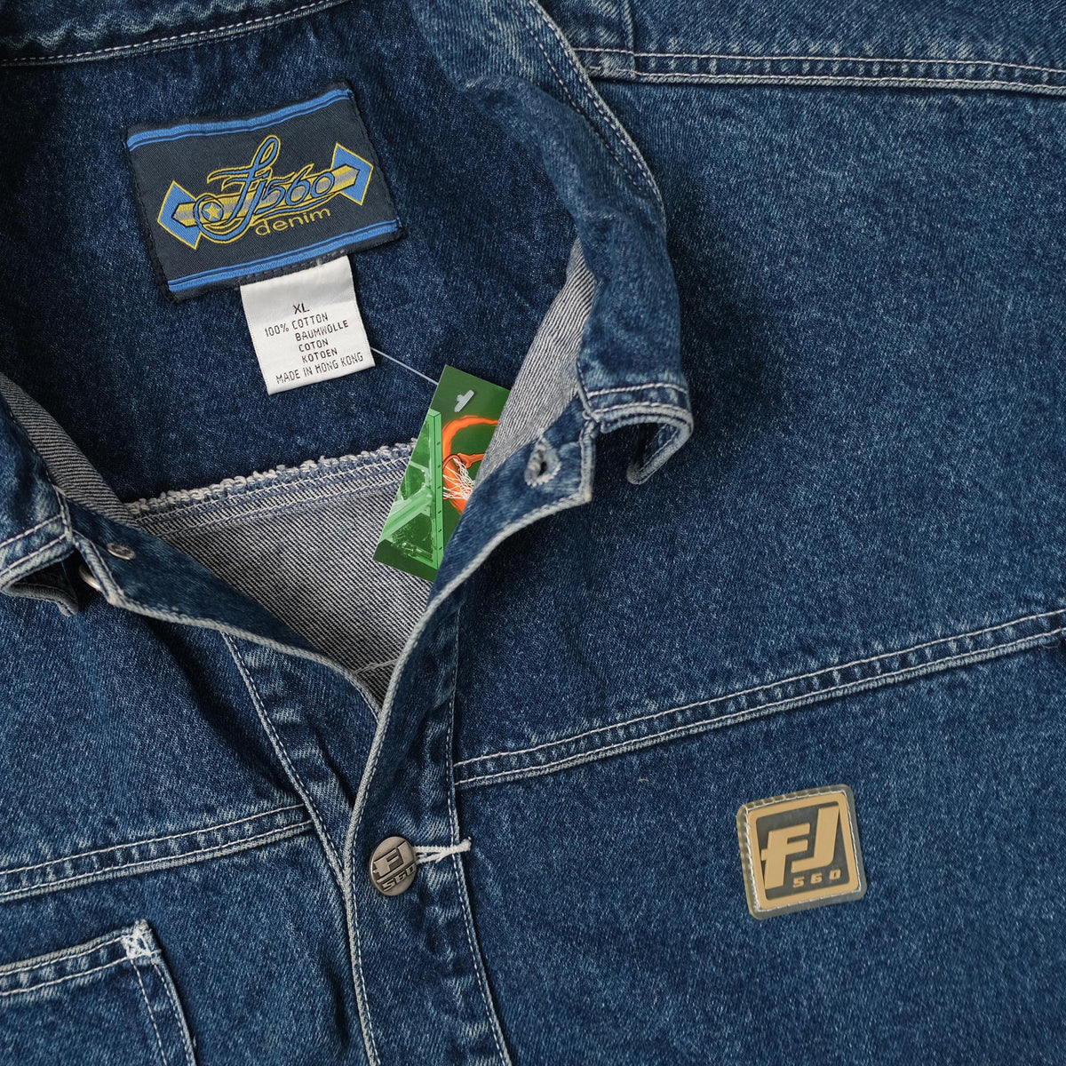 Vintage Fat Joe FJ560 Denim Jacket XLarge | Double Double Vintage