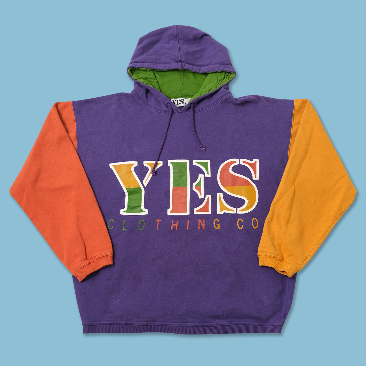 Vintage Yes Clothing Hoody Large | Double Double Vintage