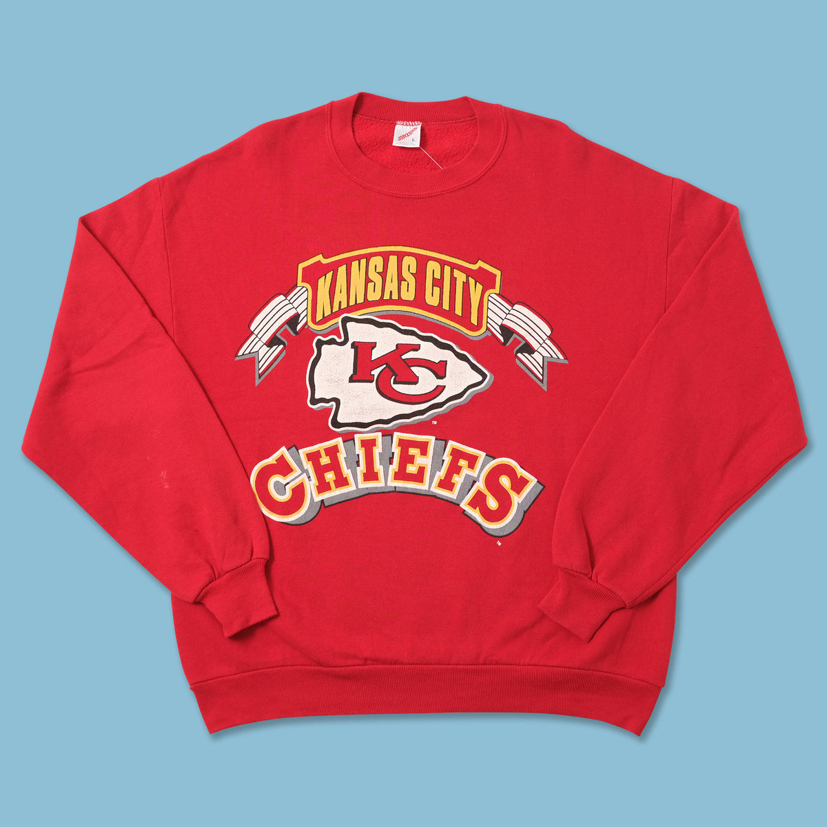 Vintage Kansas City Chiefs Sweater Large | Double Double Vintage