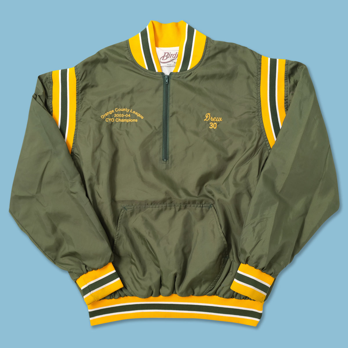 Vintage College Windbreaker Large | Double Double Vintage