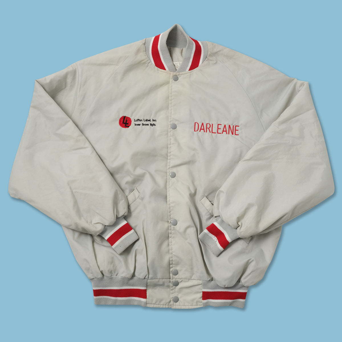 Vintage Lofton Label College Jacket XLarge | Double Double Vintage