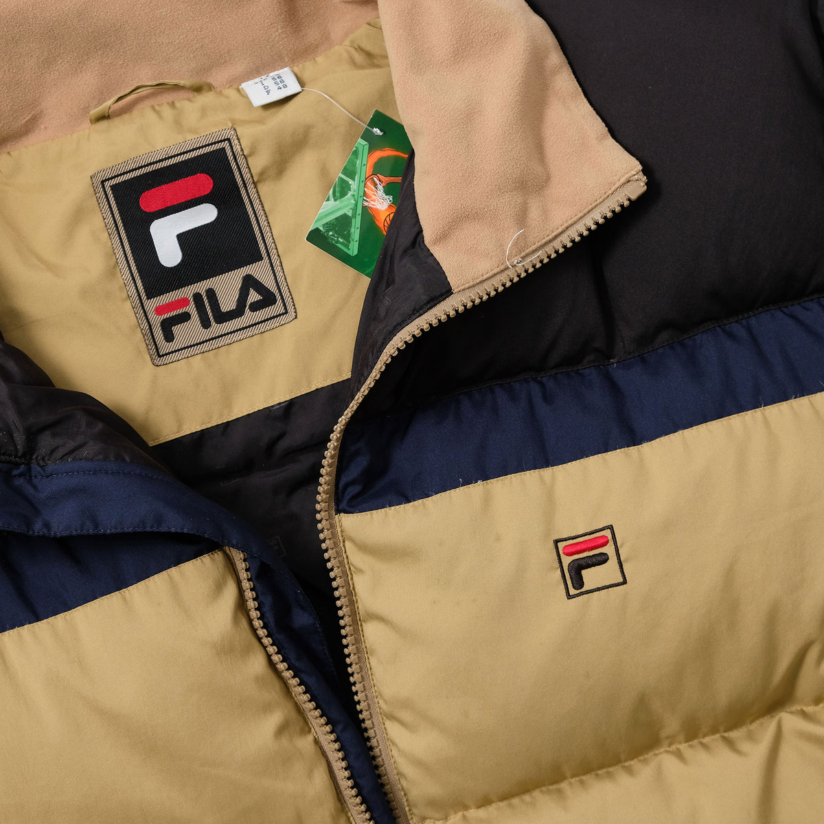 Vintage Fila Puffer Jacket XLarge | Double Double Vintage