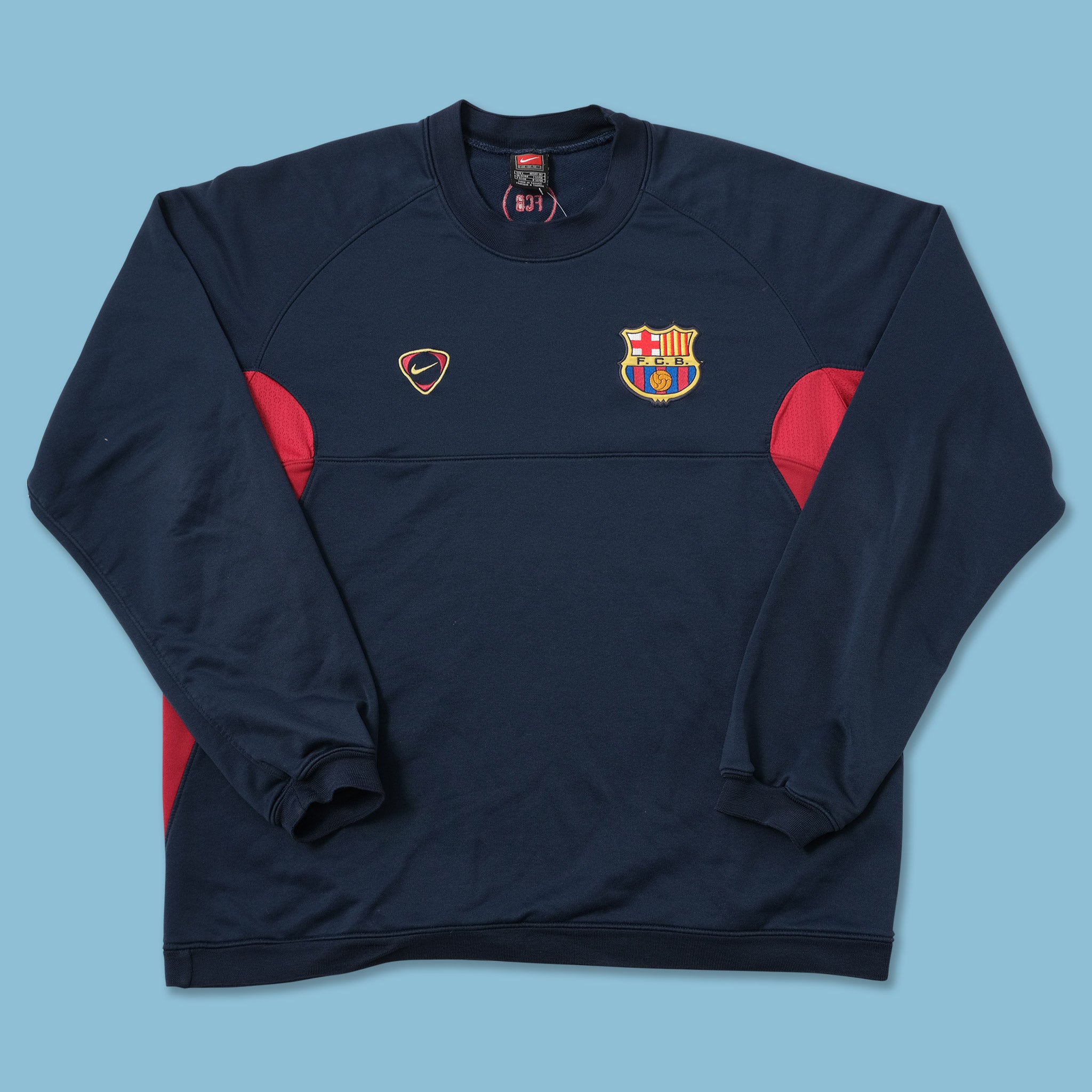 Vintage Nike FC Barcelona Sweater Large | Double Double Vintage