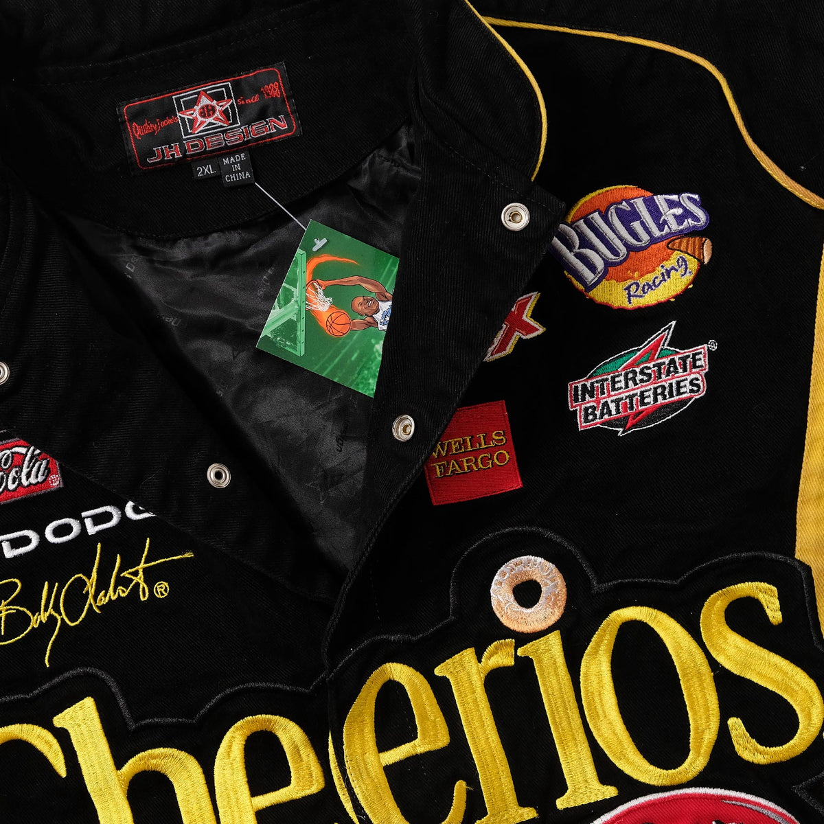Vintage Cheerios Racing Jacket XLarge | Double Double Vintage