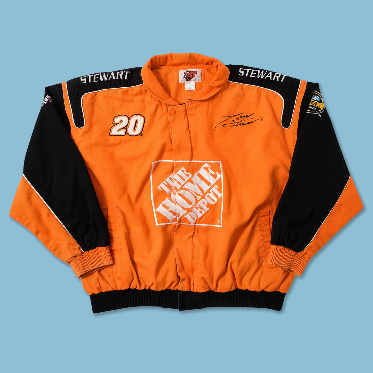 Vintage The Home Depot Racing Jacket Small | Double Double Vintage