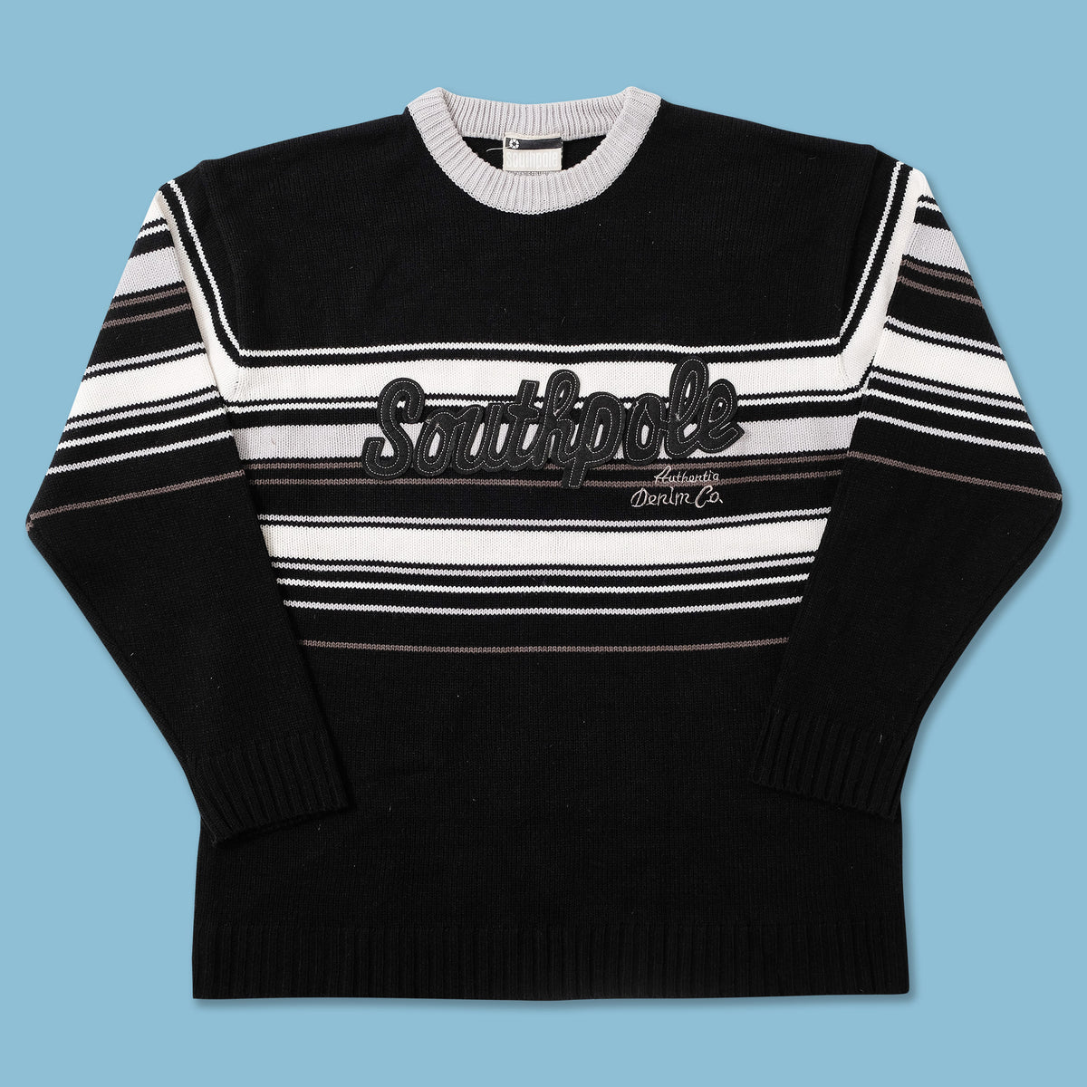 Y2K Southpole Knit Sweater Large | Double Double Vintage