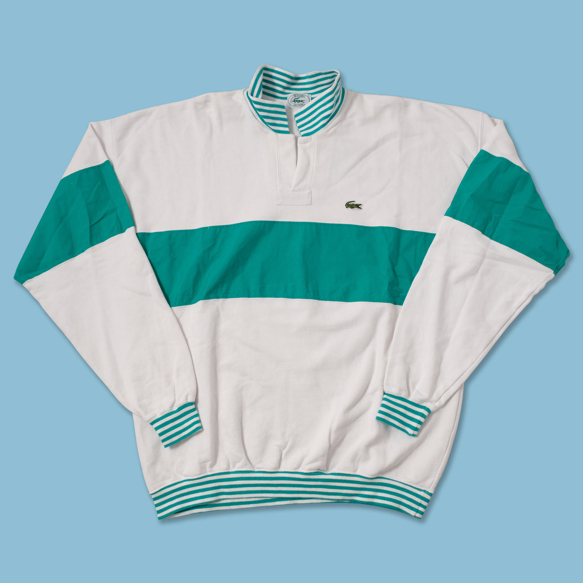 Vintage Lacoste Collar Sweater Large | Double Double Vintage