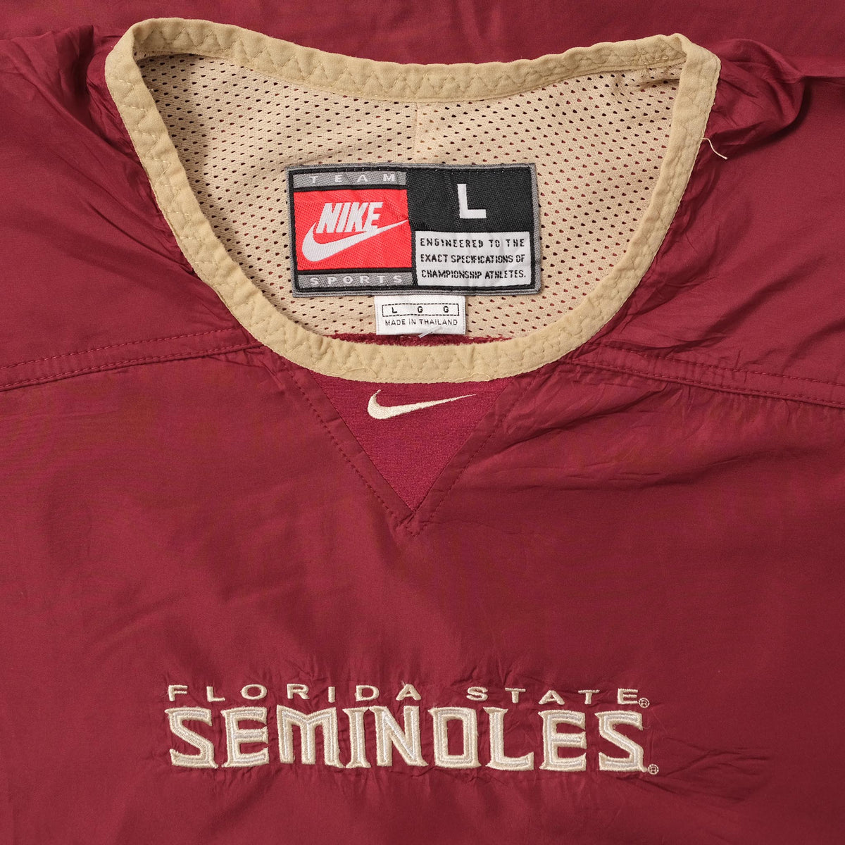 Vintage Nike Florida State Seminoles Windbreaker Large | Double Double ...