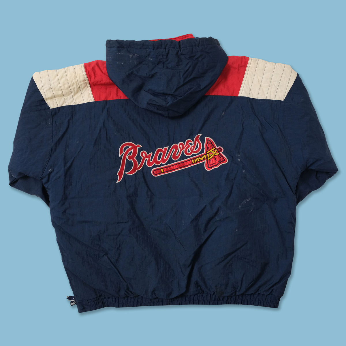 Vintage Starter Atlanta Braves Anorak XXL | Double Double Vintage
