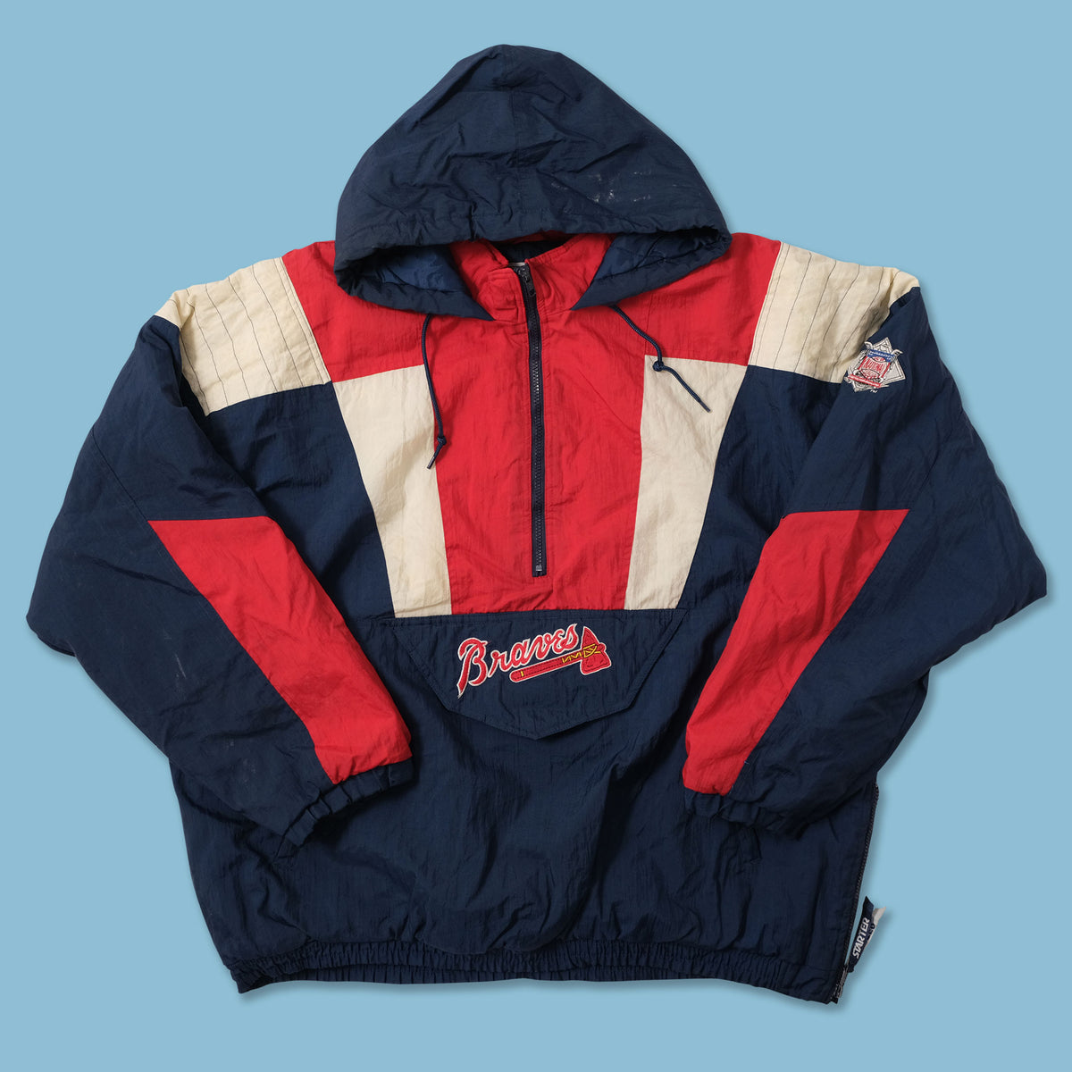 Vintage Starter Atlanta Braves Anorak XXL | Double Double Vintage