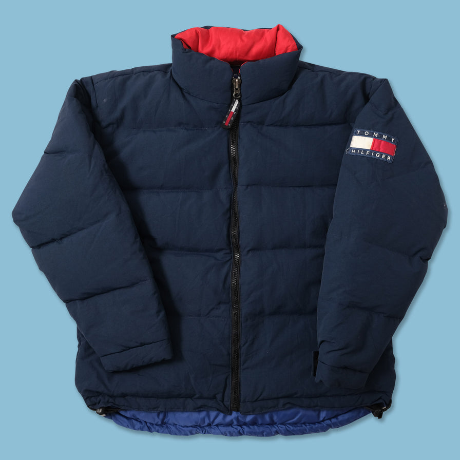 Tommy jeans 90s down puffer jacket in navy store