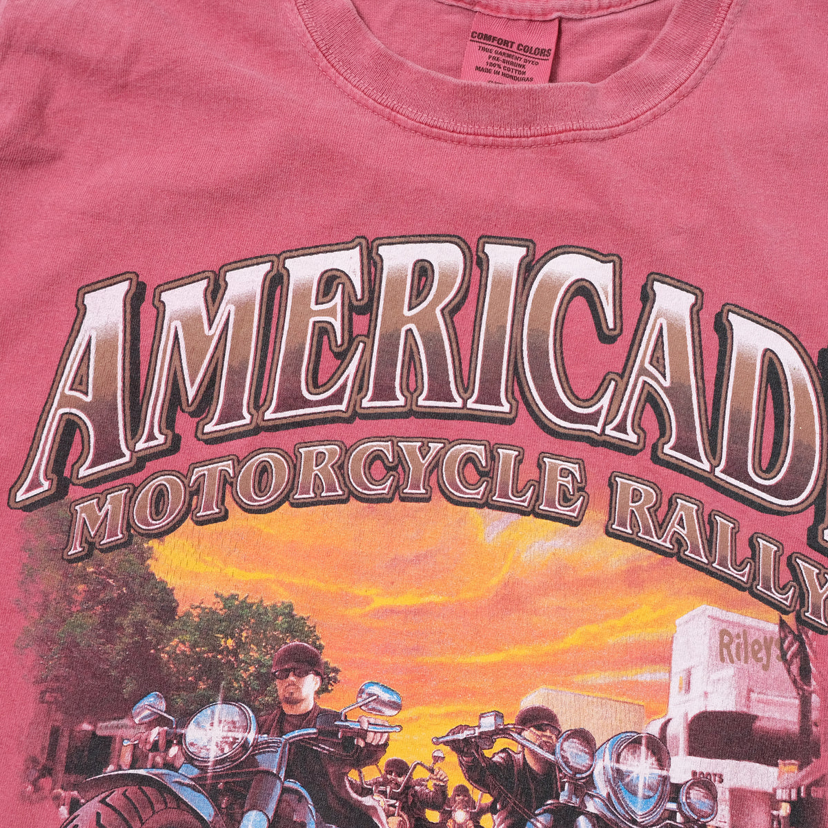 Americade Motor Cycle Rally T-Shirt Large | Double Double Vintage