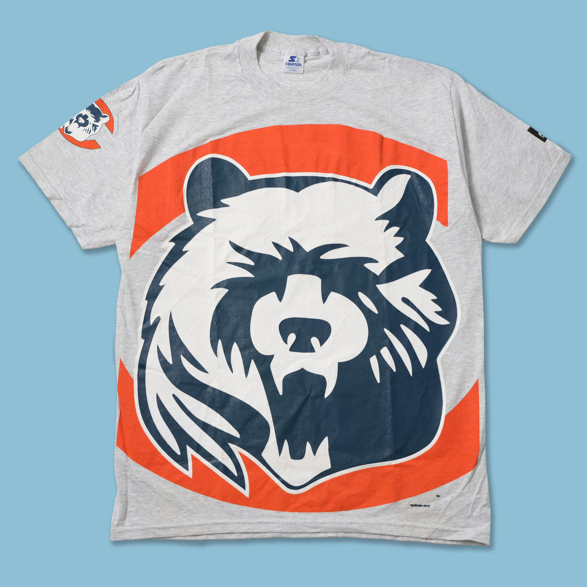 Vintage Deadstock Starter Chicago Bears T-Shirt Large | Double Double ...