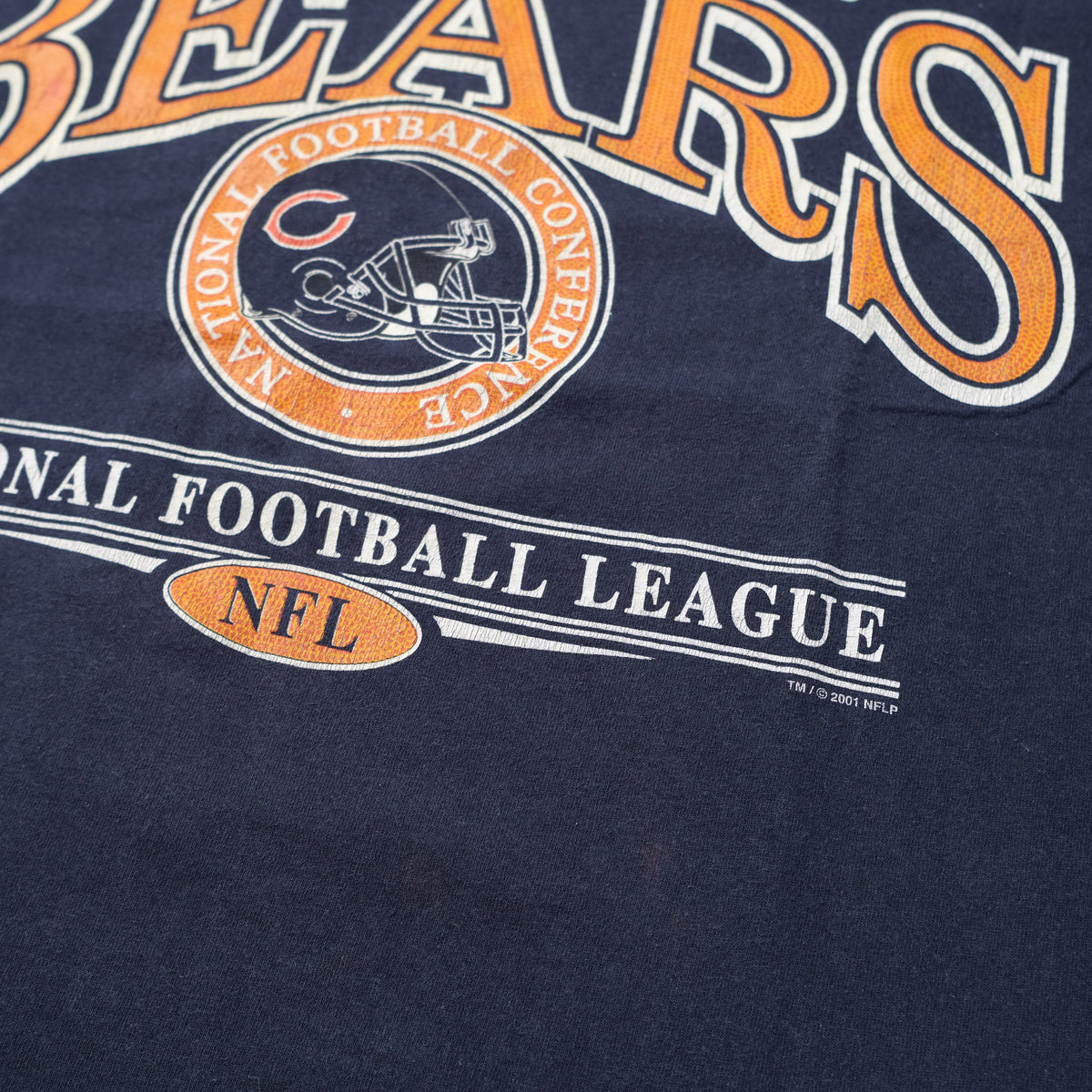 Vintage 2001 Chicago Bears T-Shirt Large | Double Double Vintage