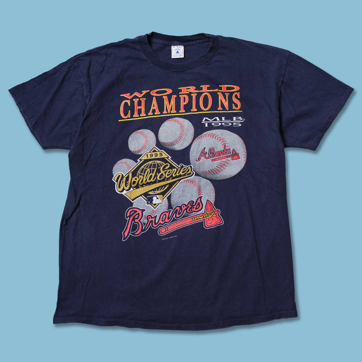 Vintage 1995 Atlanta Braves T-Shirt XLarge | Double Double Vintage