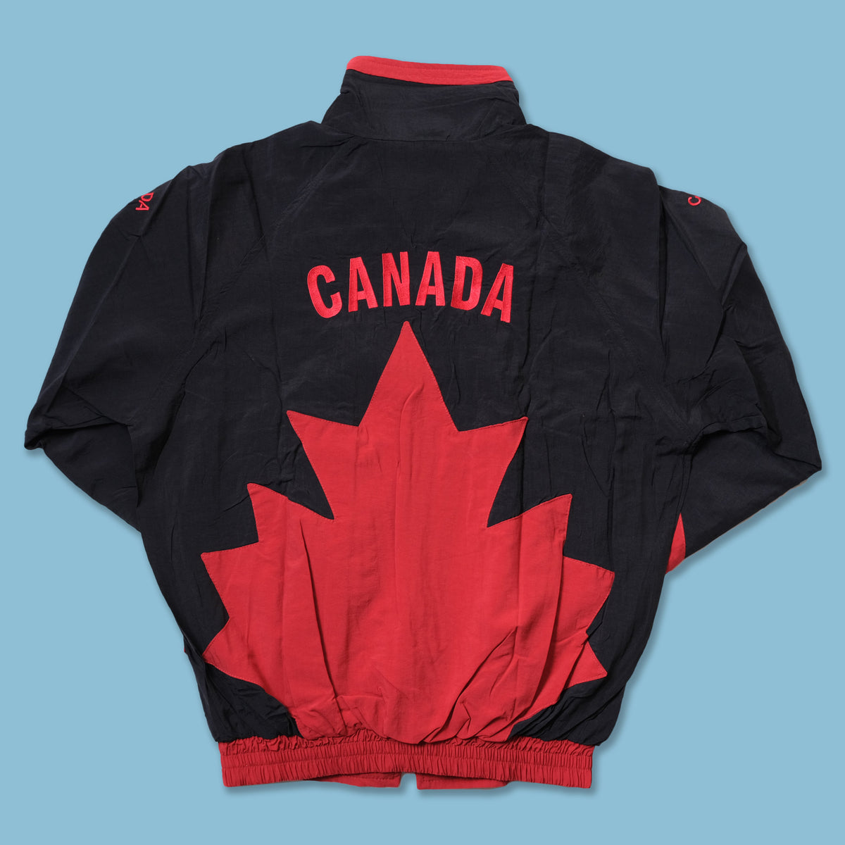 Vintage Team Canada Track Jacket Medium | Double Double Vintage