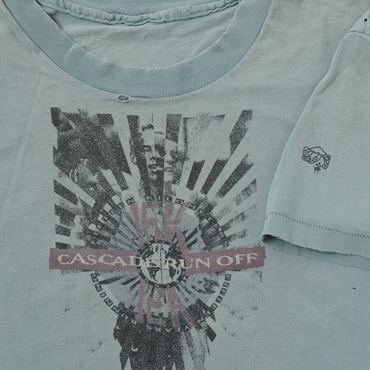 Vintage 1992 Nike Cascade Run T-Shirt Large | Double Double Vintage