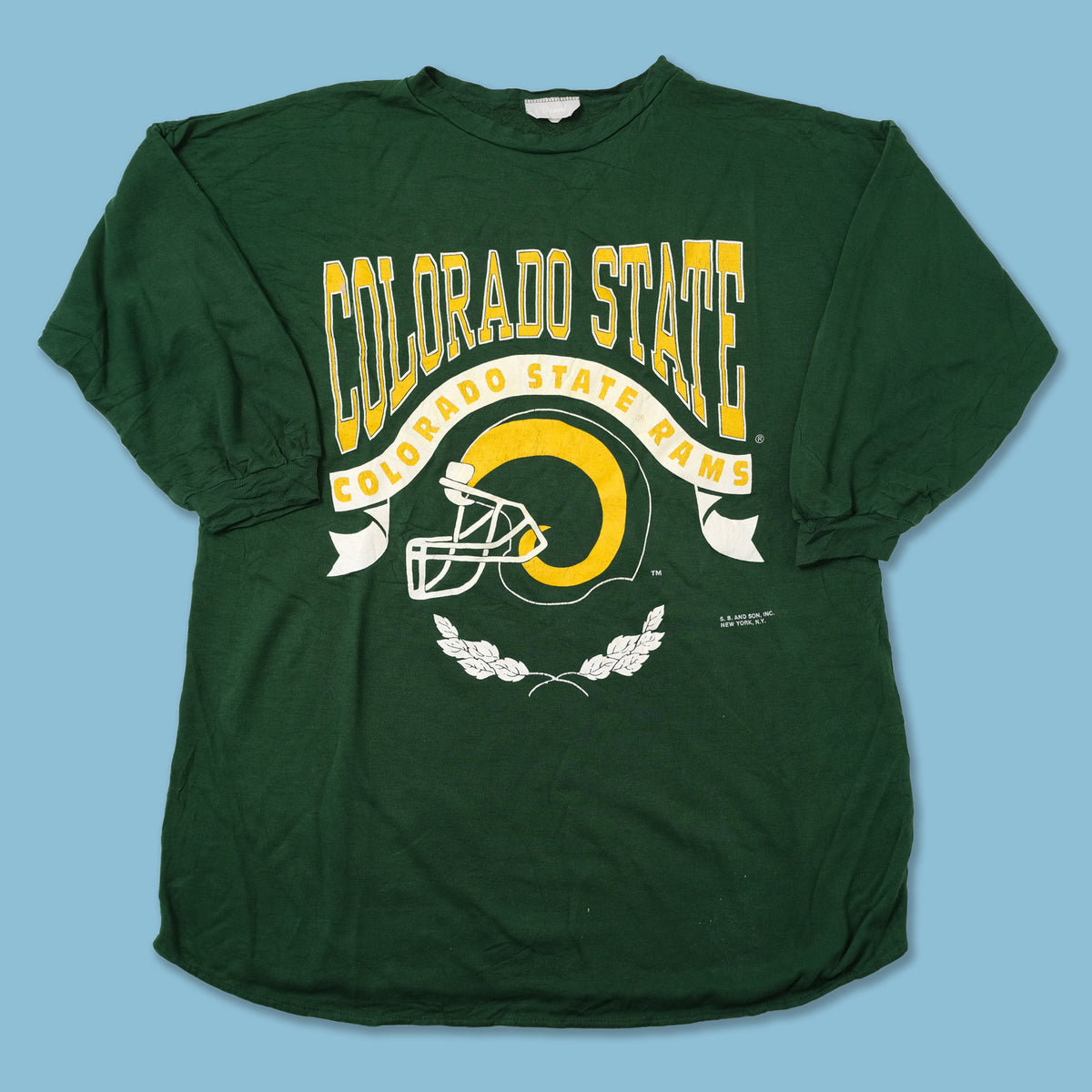 Vintage Colorado State 3/4 Sleeve Shirt Large | Double Double Vintage