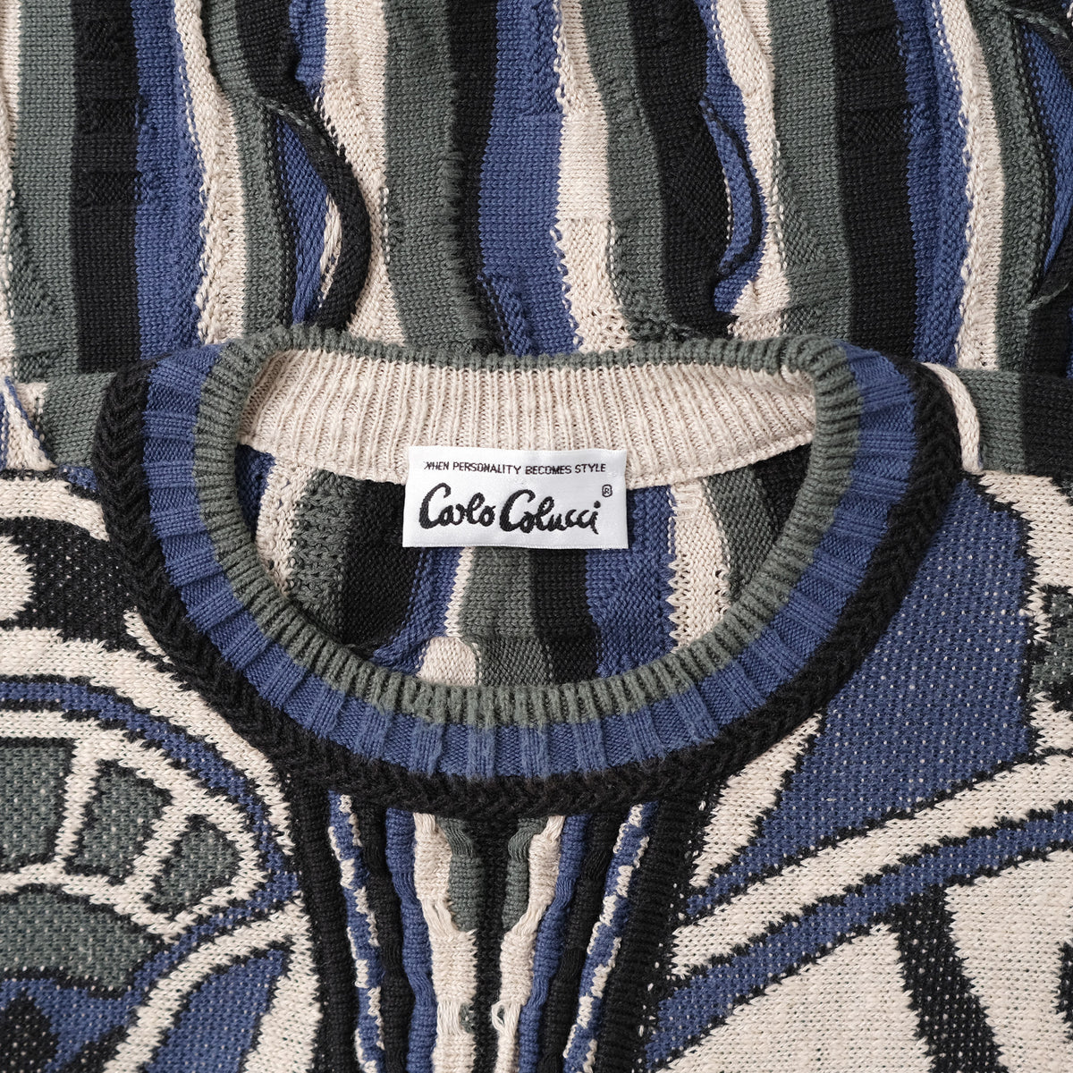Vintage Carlo Colucci Sweater Large | Double Double Vintage