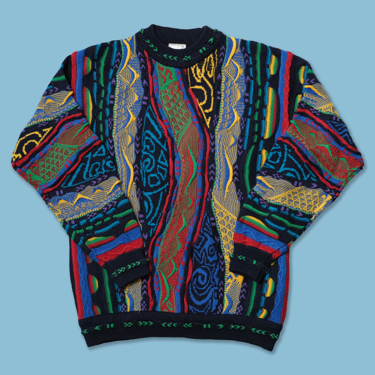 Vintage Gazno Coogi Style Sweater Large / XLarge | Double Double Vintage