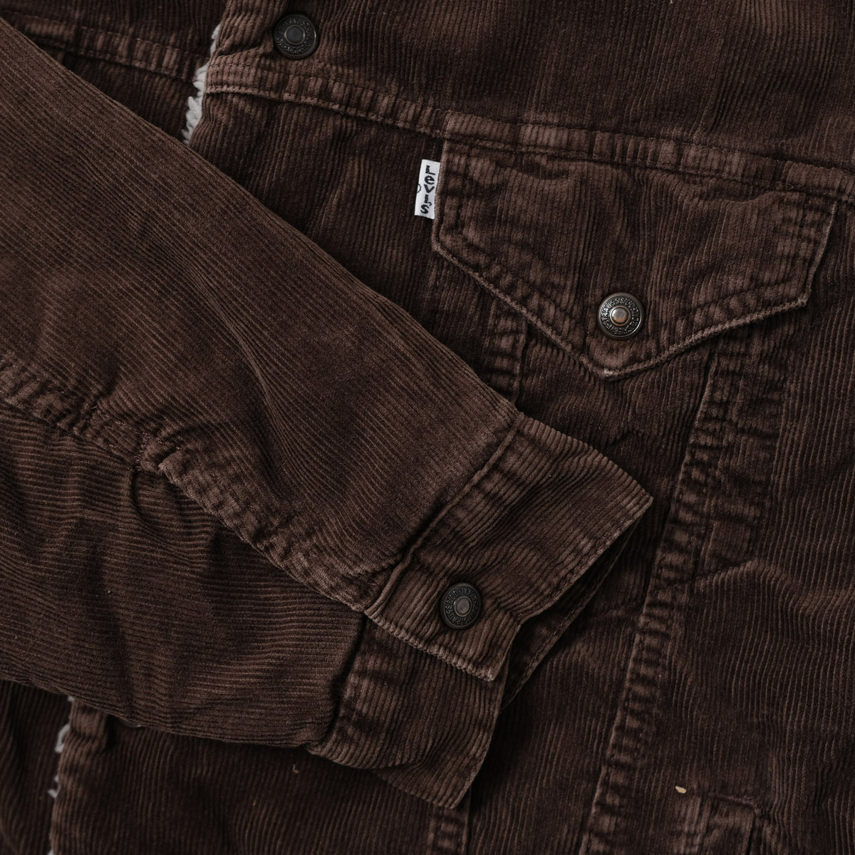 Vintage Levis Cord Jacket Large | Double Double Vintage