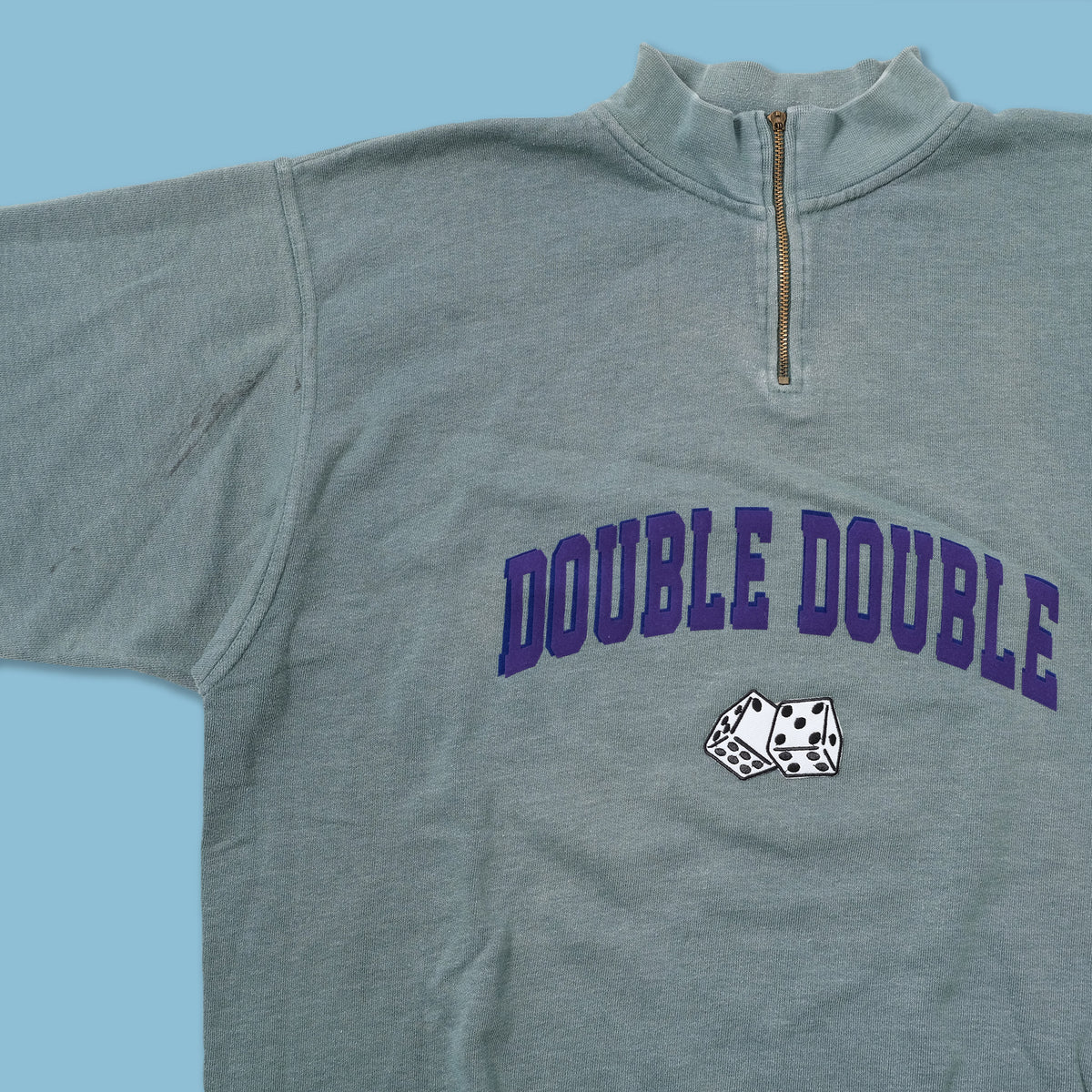 Double Double Dice Sweater Large | Double Double Vintage