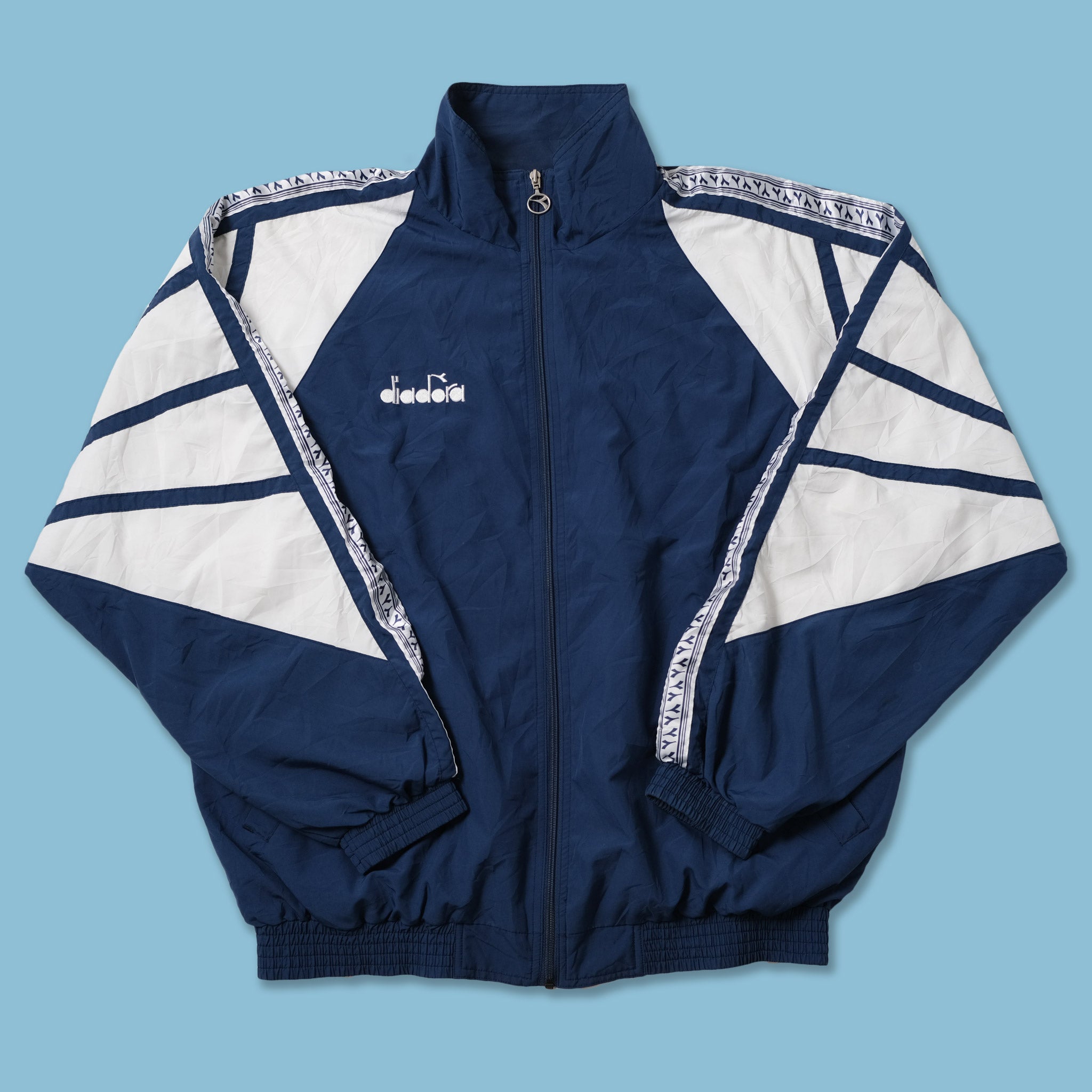 Vintage Diadora Track Jacket XLarge | Double Double Vintage