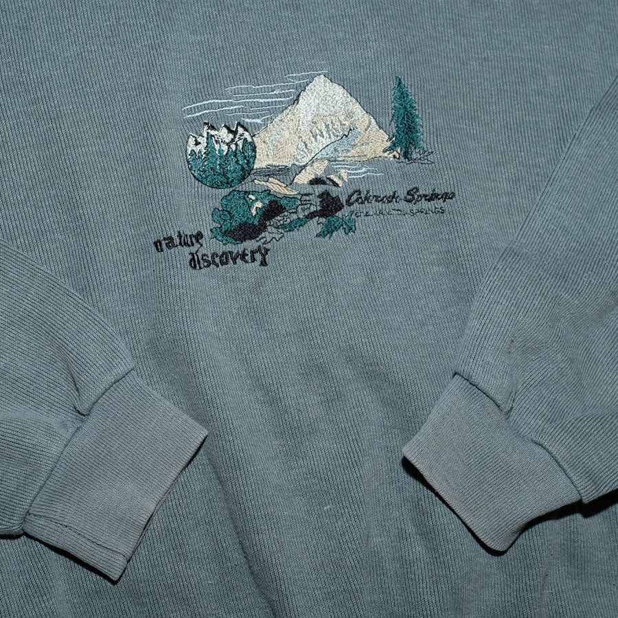 Vintage Nature Discovery Sweater Large | Double Double Vintage