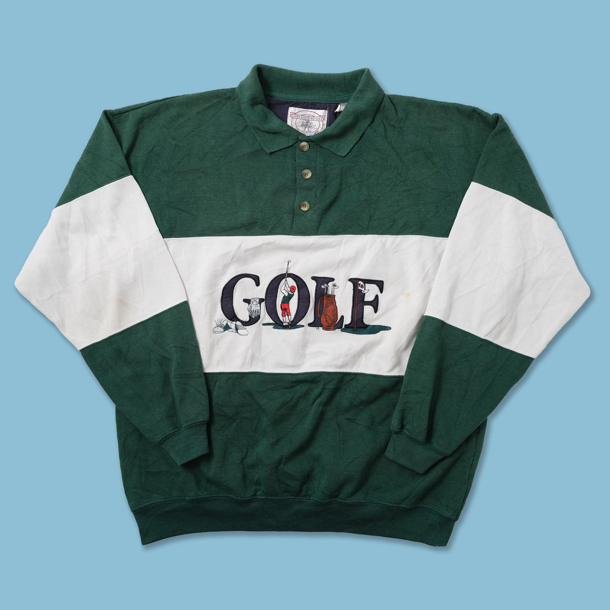 Vintage Golf Sweater Large | Double Double Vintage