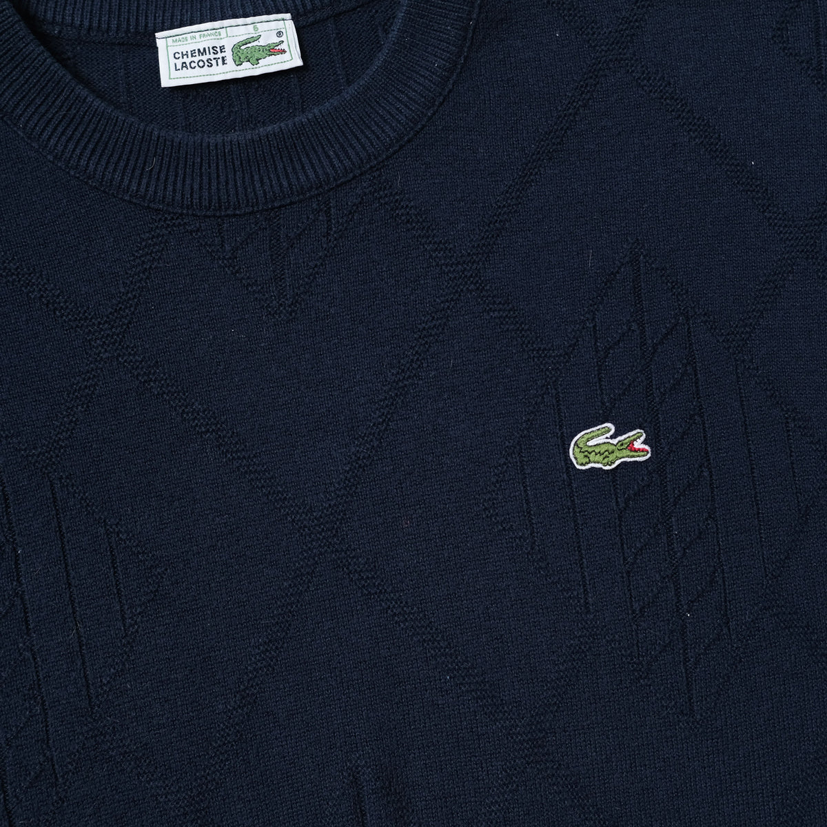 Vintage Lacoste Knit Sweater Large / XLarge | Double Double Vintage