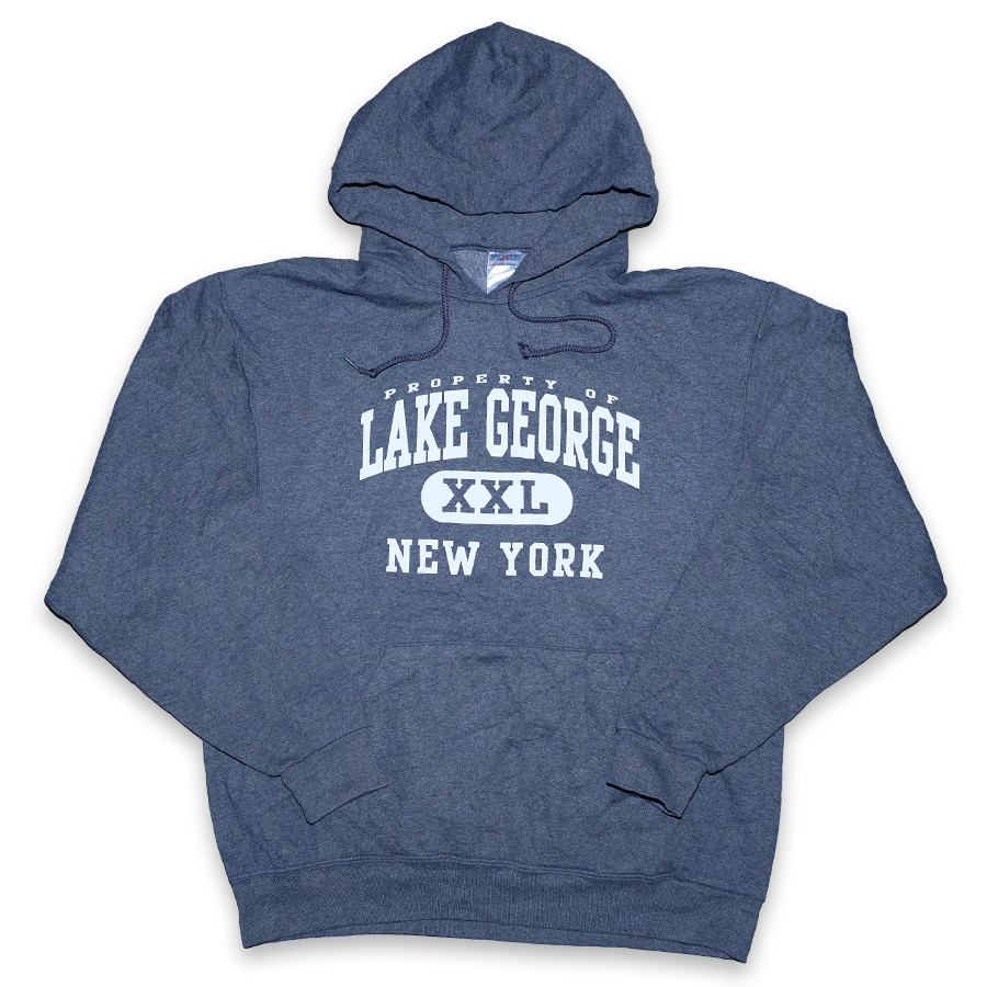 Vintage Lake George Hoody Large | Double Double Vintage