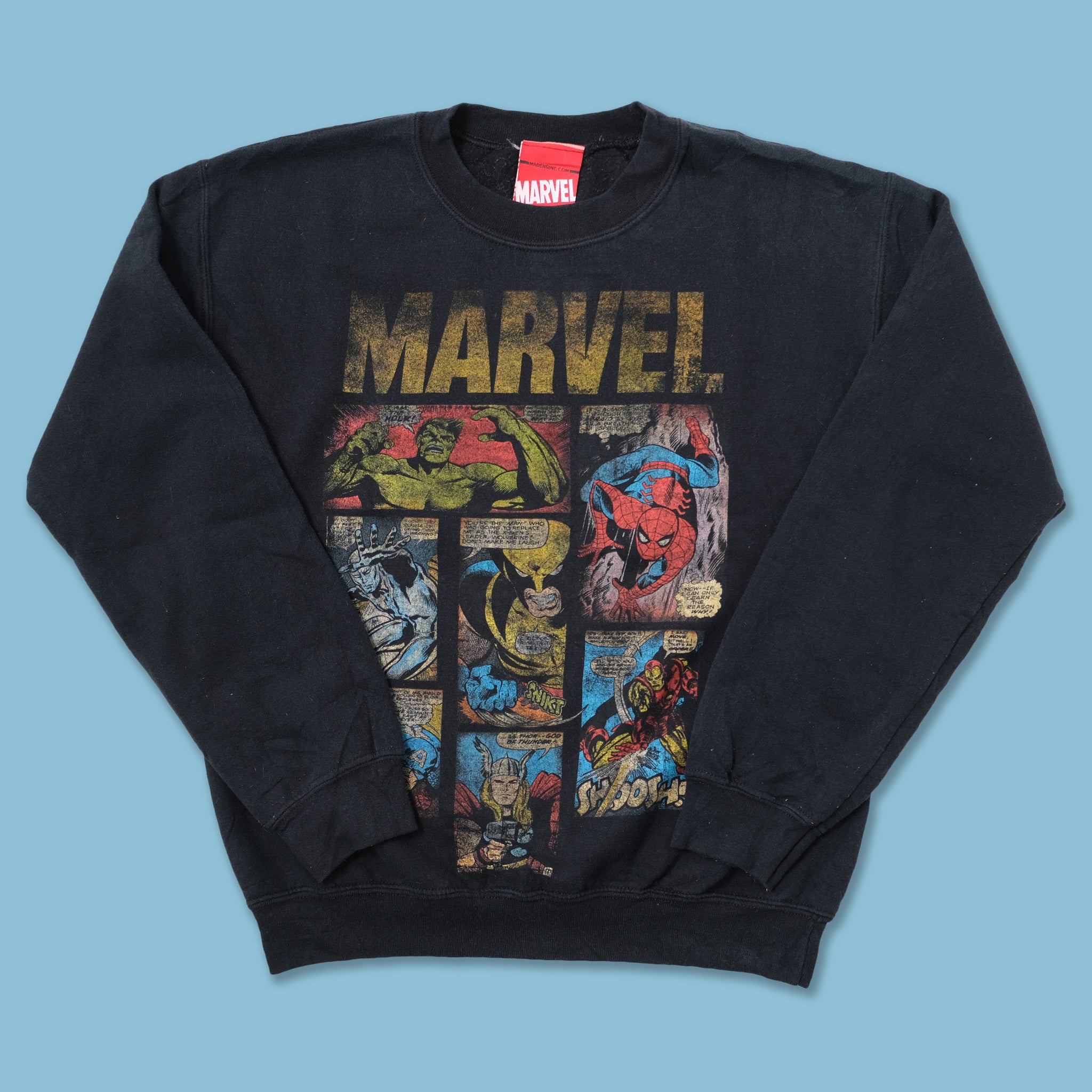 Marvel Sweater Small | Double Double Vintage