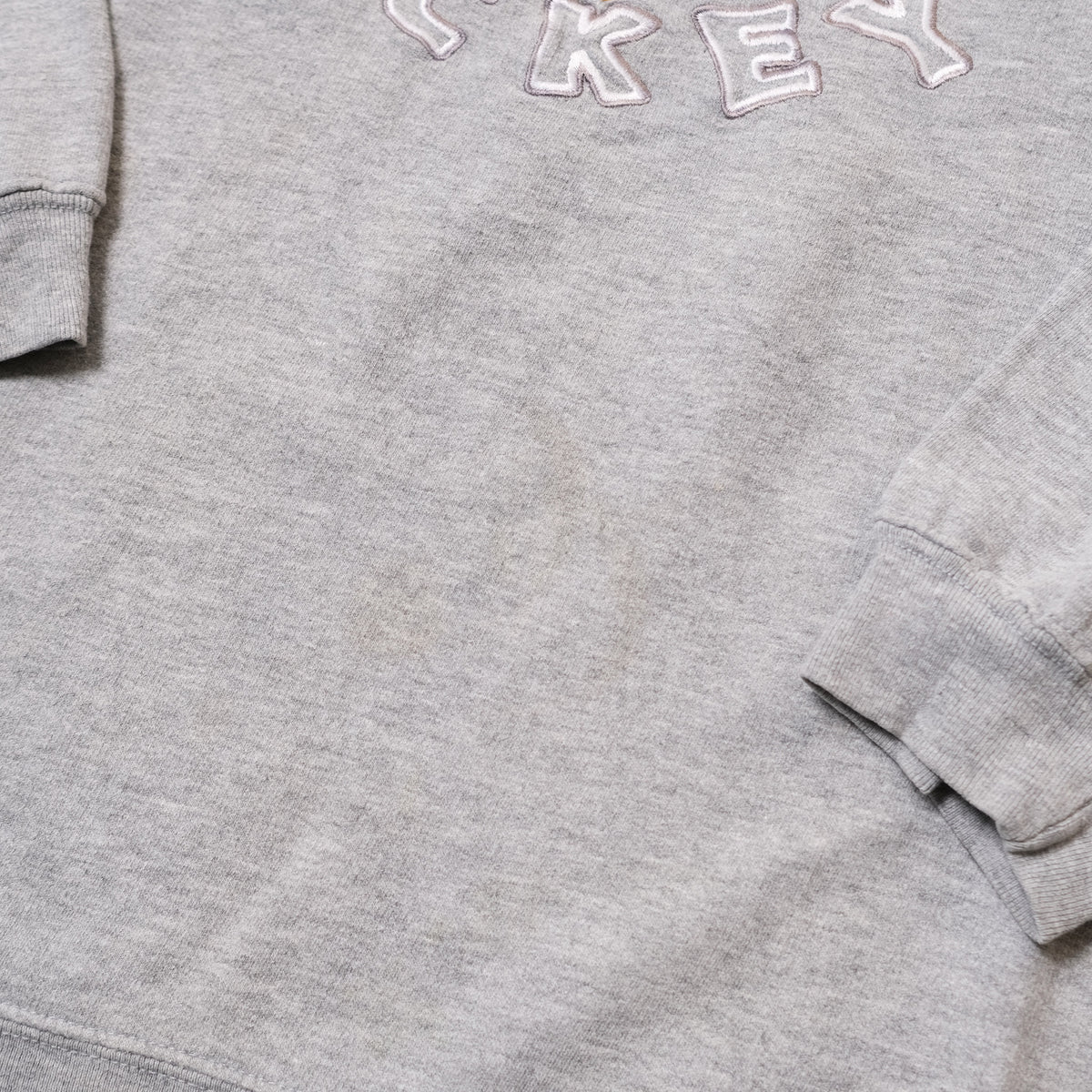 Vintage Mickey Mouse V-Neck Sweater Small | Double Double Vintage