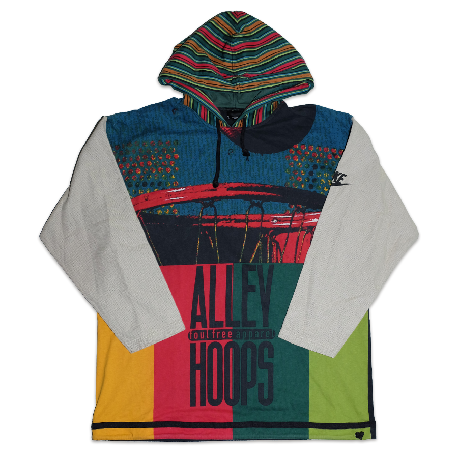 Vintage Nike Alley Hoop Hoody XLarge | Double Double Vintage