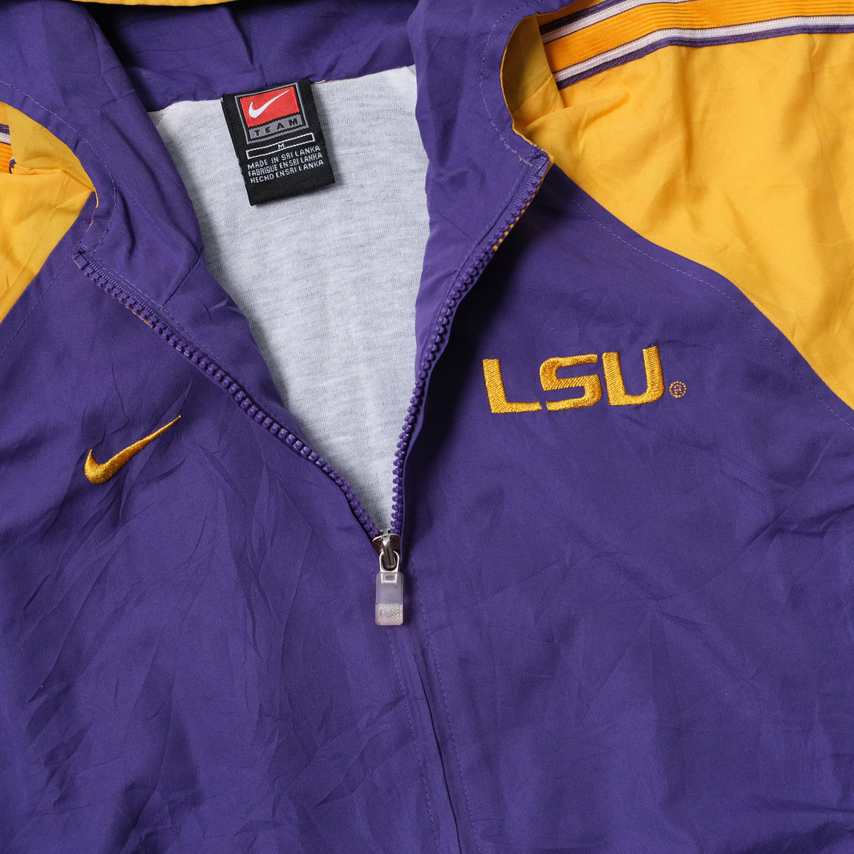 Vintage Nike LSU Track Jacket XS / Small | Double Double Vintage