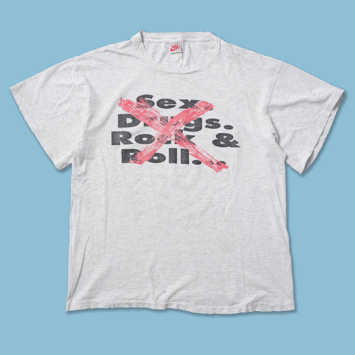 Vintage Nike Sex, Drugs & Rock 'n Roll T-Shirt XXL | Double Double Vintage