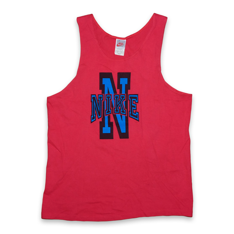 Rare Vintage Nike Tanktop Medium | Double Double Vintage
