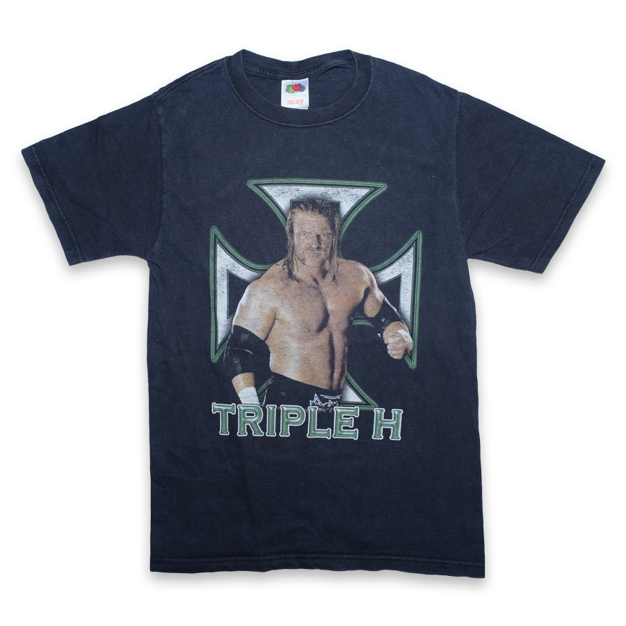 Vintage Triple H WWE T-Shirt Small | Double Double Vintage