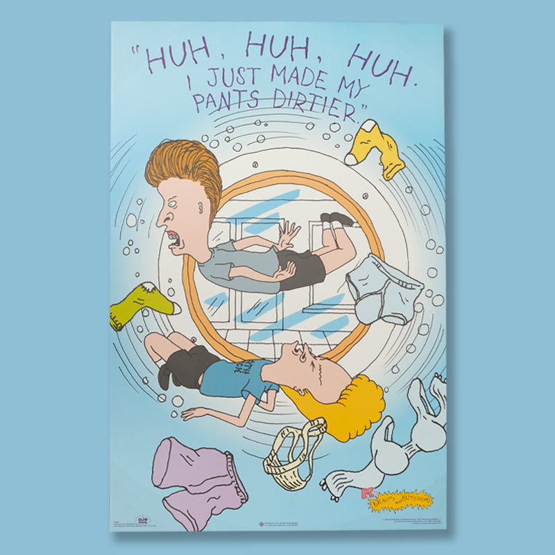 1993 Beavis and Butt-Head Poster | Double Double Vintage