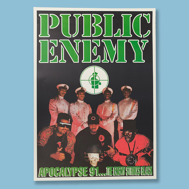 1991 Public Enemy Poster | Double Double Vintage