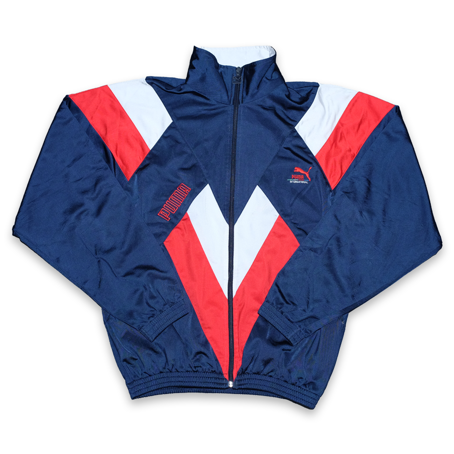 Vintage Puma Track Jacket Medium | Double Double Vintage
