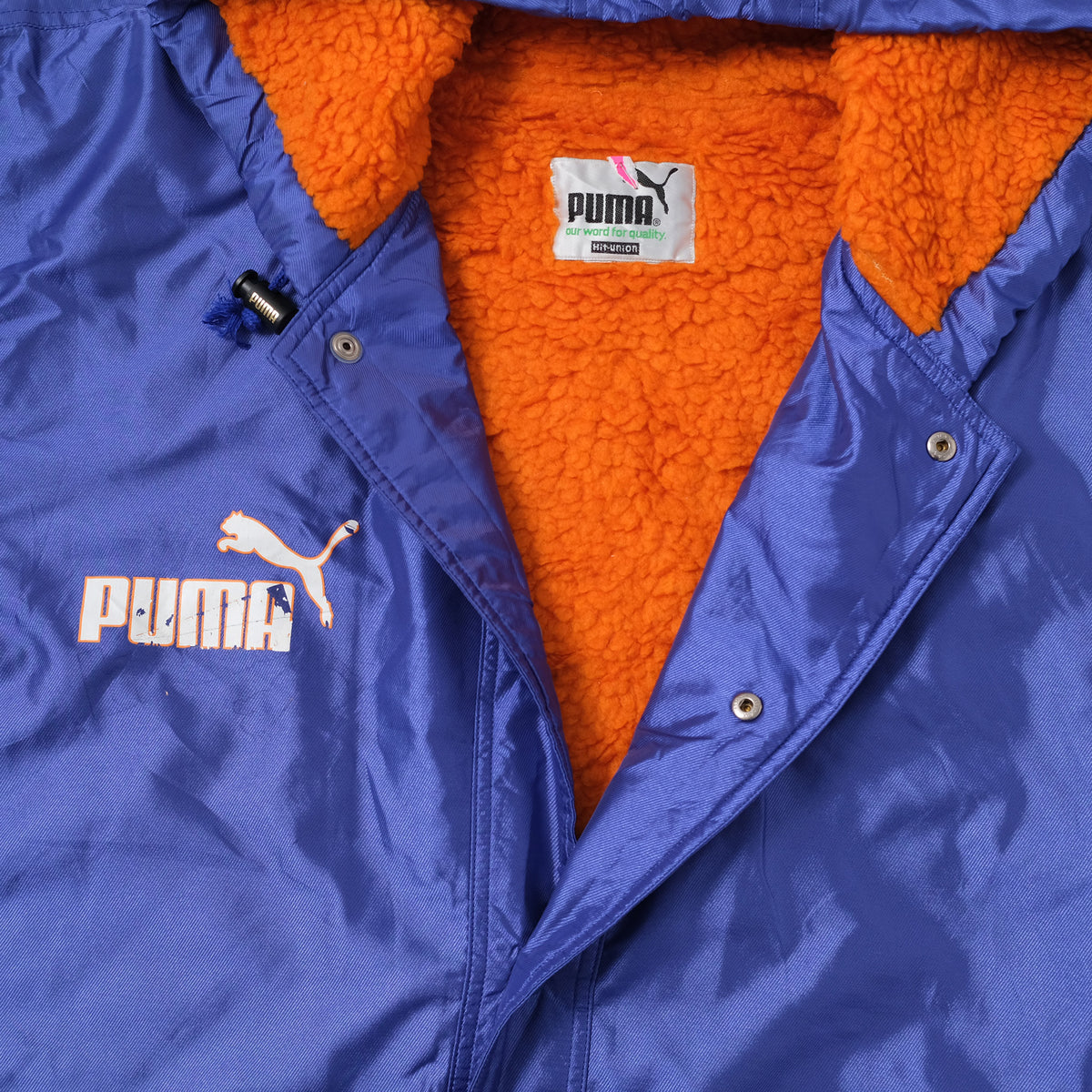 Vintage Puma Padded Coat XLarge | Double Double Vintage
