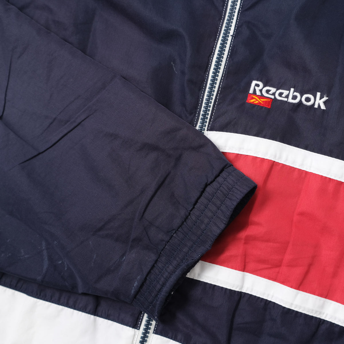 Vintage Reebok Track Jacket Large | Double Double Vintage