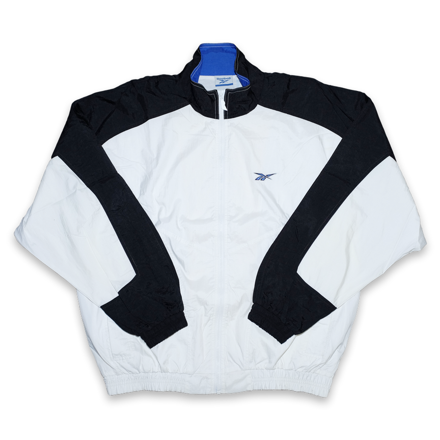 Vintage Reebok Track Jacket Large | Double Double Vintage