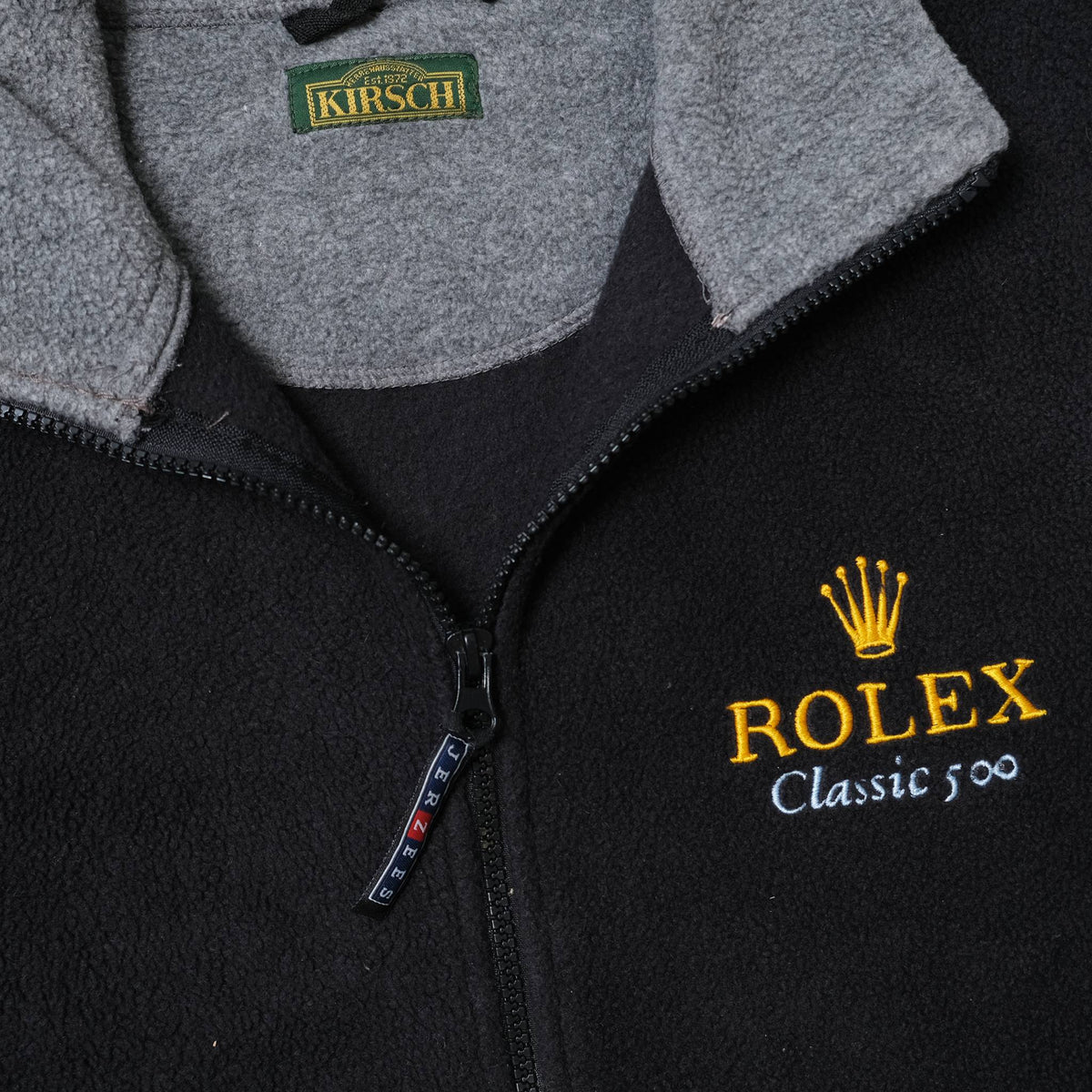 Vintage Rolex Fleece Vest Large | Double Double Vintage