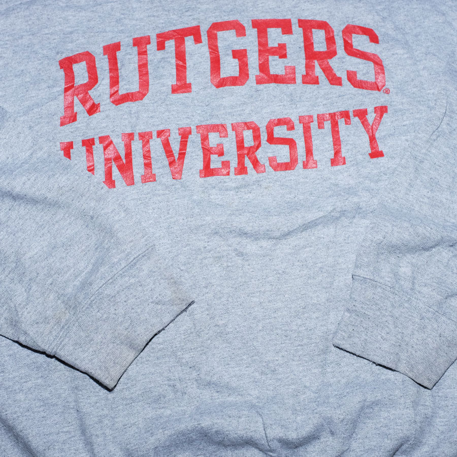 Vintage Rutgers University Sweater Medium / Large | Double Double Vintage
