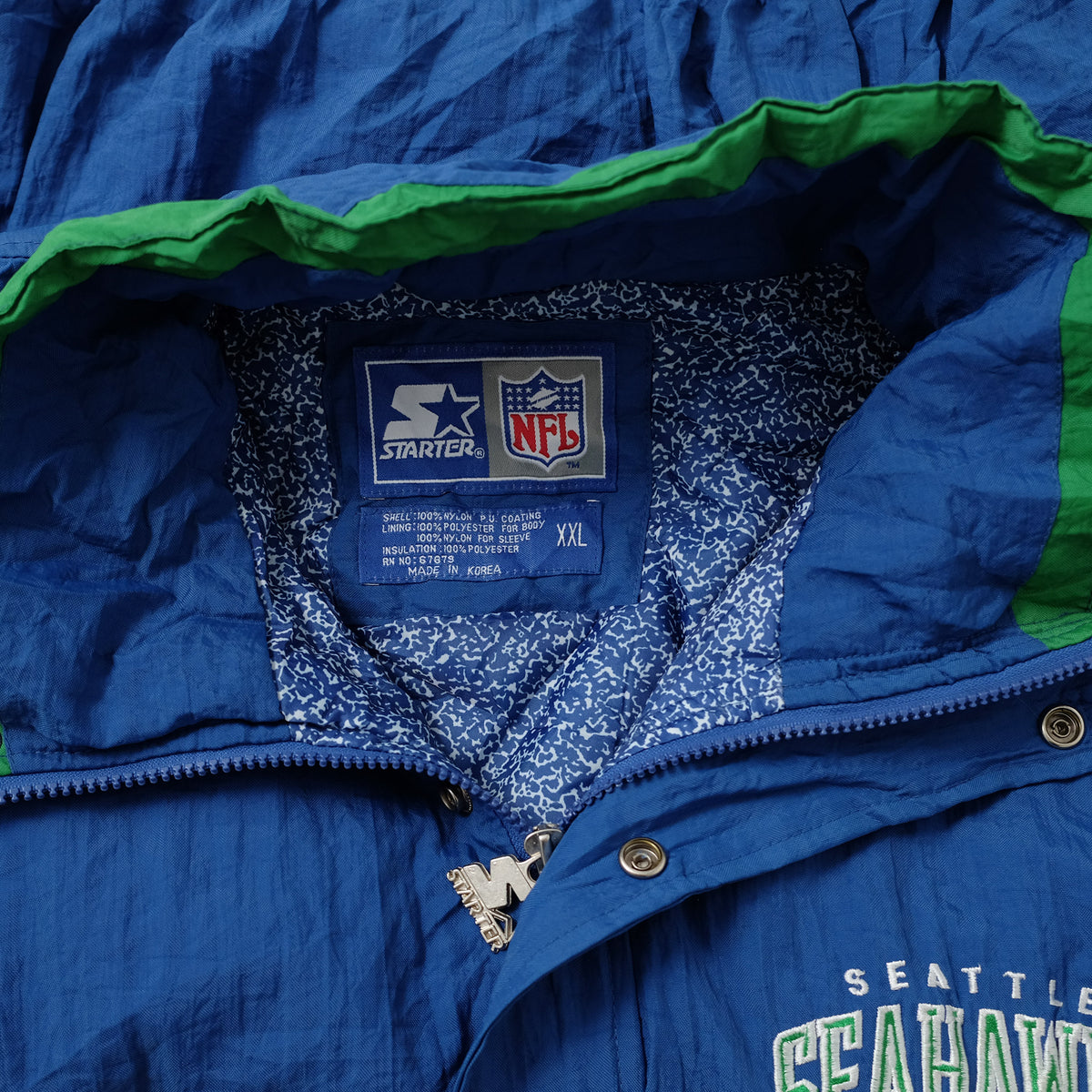 Vintage Starter Seattle Seahawks Jacket XXL | Double Double Vintage