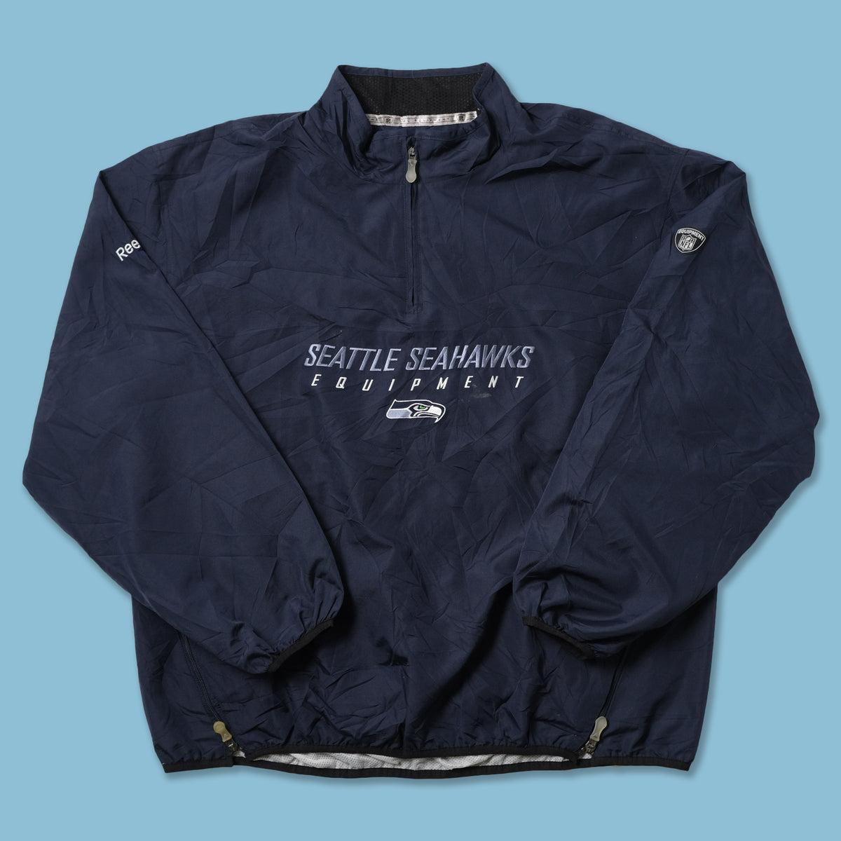Seattle Seahawks Windbreaker Large | Double Double Vintage
